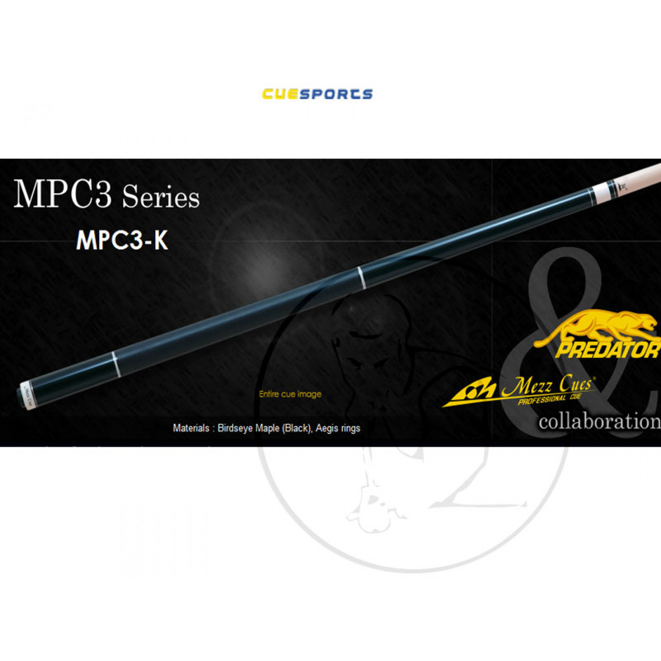 MEZZ Queues bei Cuesports - Poolbillard Queues für Hobby, Liga und ...